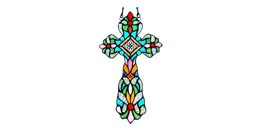 Cross Design Window Panel