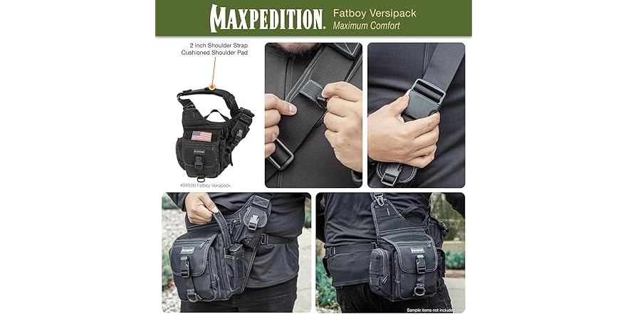 Maxpedition Fatboy Versipack (Black)