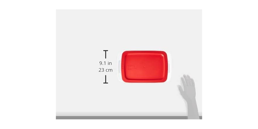 Easy Grab Bake-and-Take Glass Container