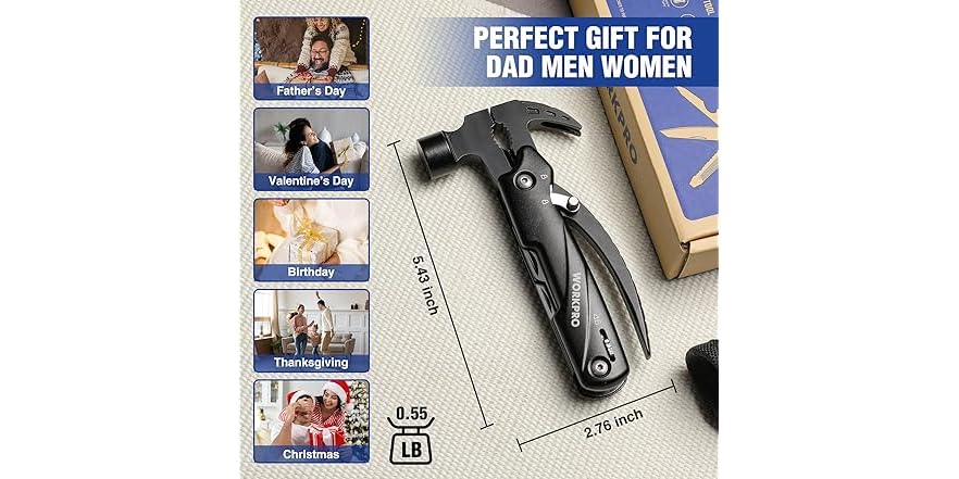 WORKPRO WORKPRO Hammer Multitool