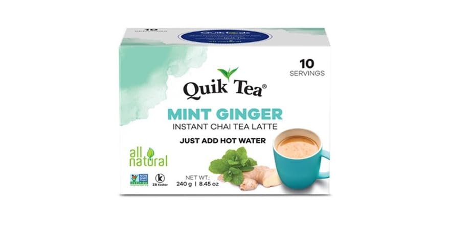 Quik Tea Chai Tea Latte 6 Pack - Sweetened Variety Pack