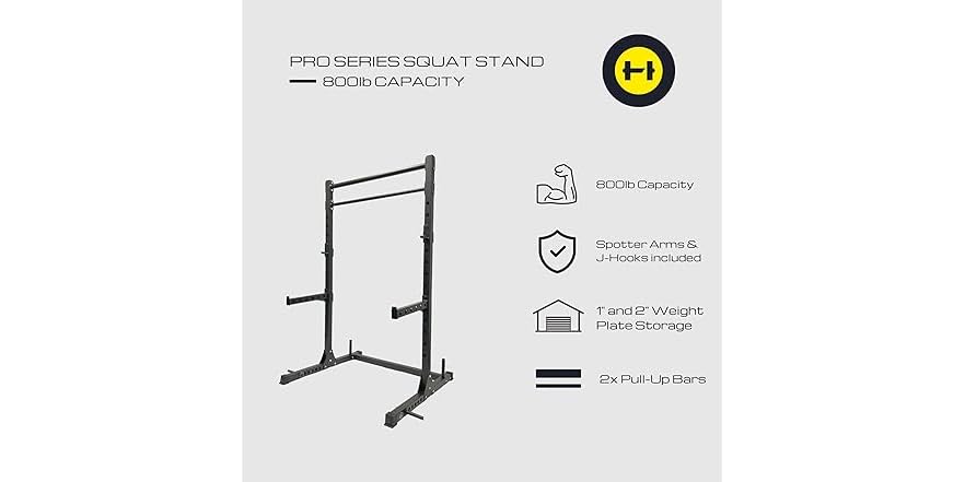 HulkFit Pro Gen 1 Squat Stand Rack