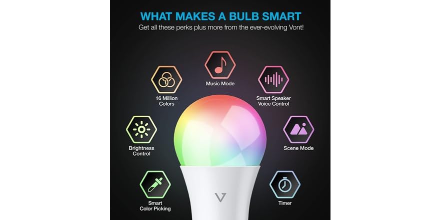 Vont Smart Light Bulbs [2 Pack]