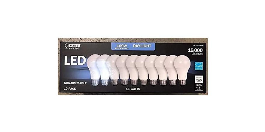 Feit Electric FEIT 100w LED Replacement Bulbs using 15