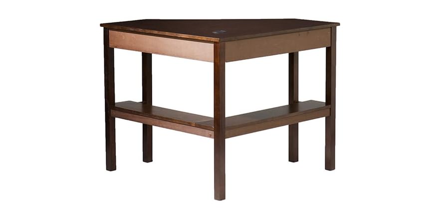 Corner Desk - Espresso