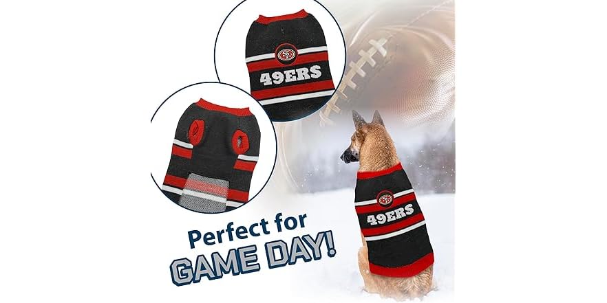NFL San Francisco 49ers Sweater, Small