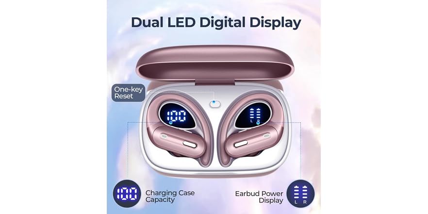 OFNEX Wireless Earbuds Bluetooth 5.3 Headphones