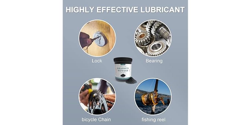 1 Quart Microfine Pure Graphite Powder