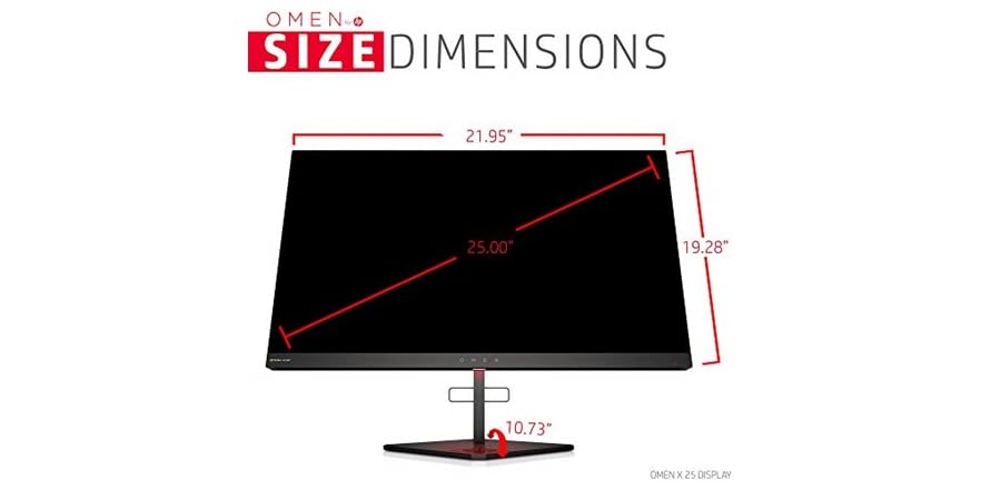 HP OMEN X 25f 240Hz Gaming Display