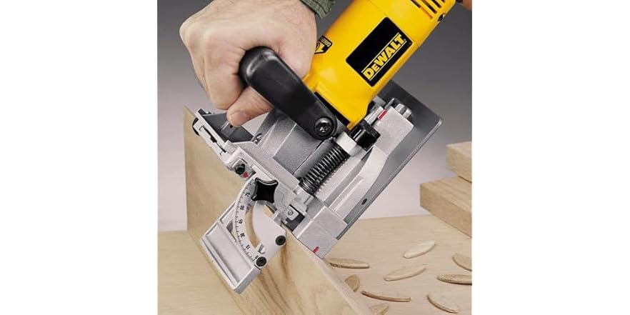 DEWALT DW682K Biscuit Joiner, 6.5 Amp - Corded