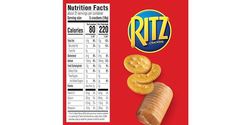 RITZ Fresh Stacks Original Crackers, 1.8oz