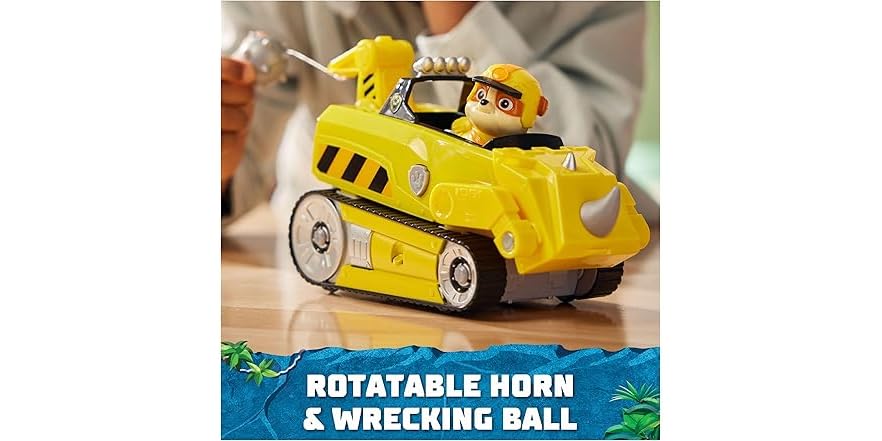 Paw Patrol Jungle Pups Rubble Rhino Car
