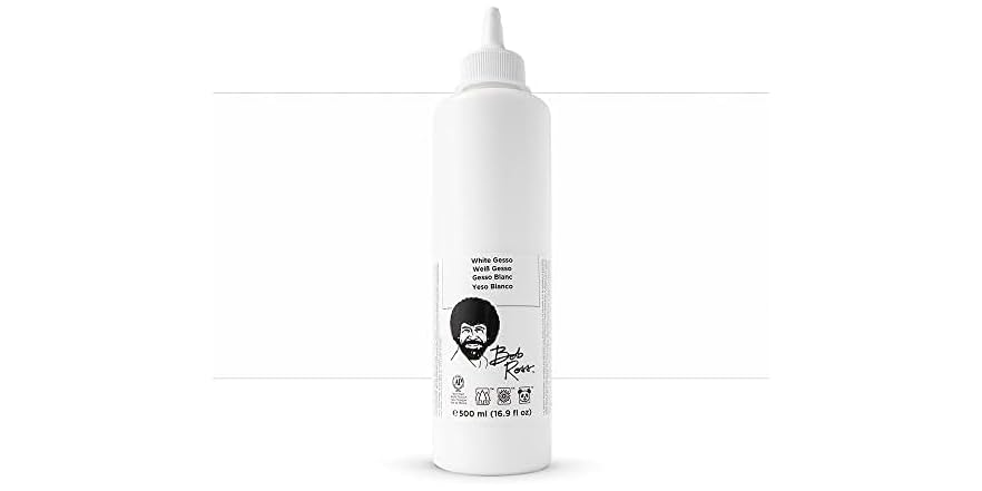 BOB ROSS Oil Gesso White 500 ml