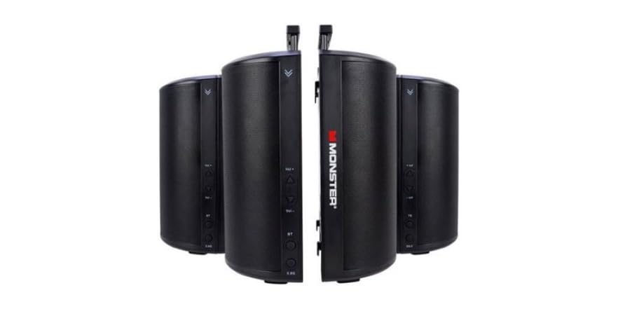 Monster Indoor/Outdoor Bluetooth Speakers