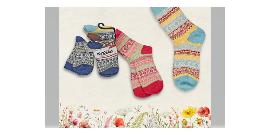 6-Pairs Mossimo Womens & Mens Boot Socks