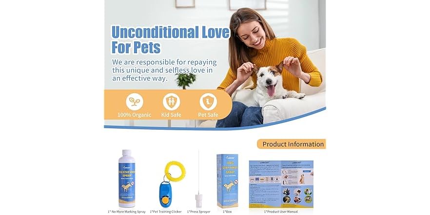 Dog Potty Training Anti-Pee Spray 2 Pack