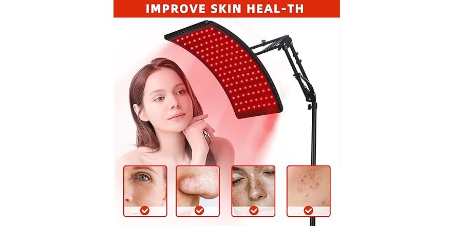 Red Light Recovery and Skin Therapy Lamp