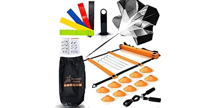 Big B Pro Sports Agility Training Equipment Set