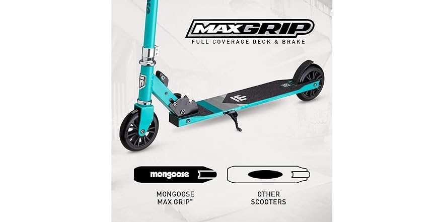 Mongoose Trace Youth/Adult Kick Scooter