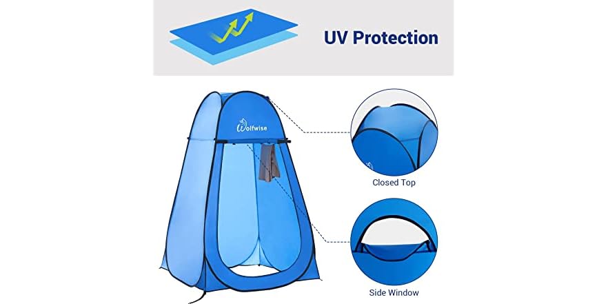 WolfWise Pop-up Shower Tent