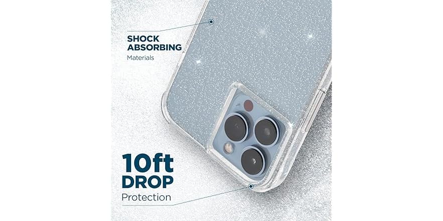 Case-Mate iPhone 13 Pro Max Case [10ft Drop Protection] [Wireless Charging]