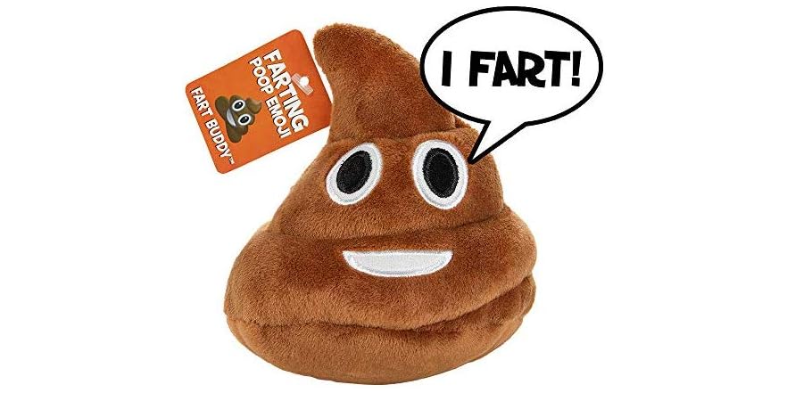 Poop Emoji Farting Plush Toy
