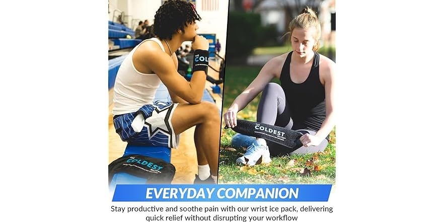 Coldest Reusable Wrist Ice Pack