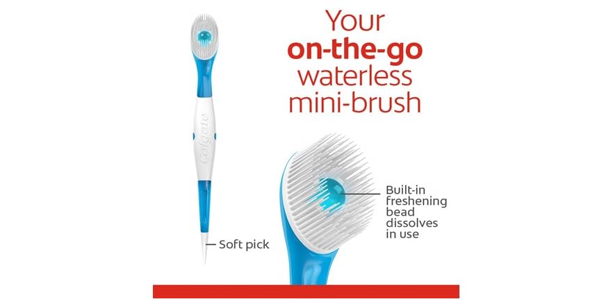 Colgate Disposable Mini Toothbrush- 24ct