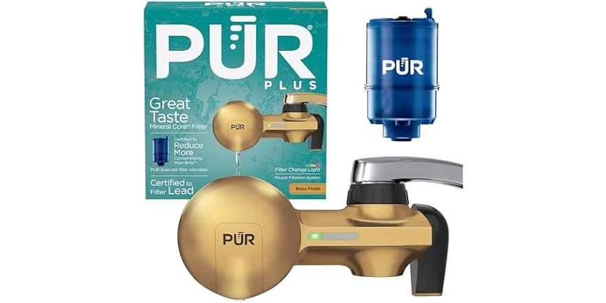 PUR Plus Faucet Mount Water Filtration System