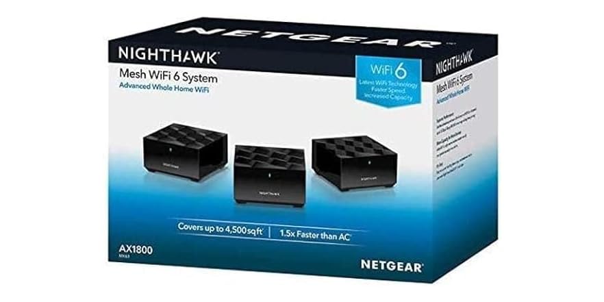 Netgear Nighthawk Home Mesh Wi-Fi 6 System