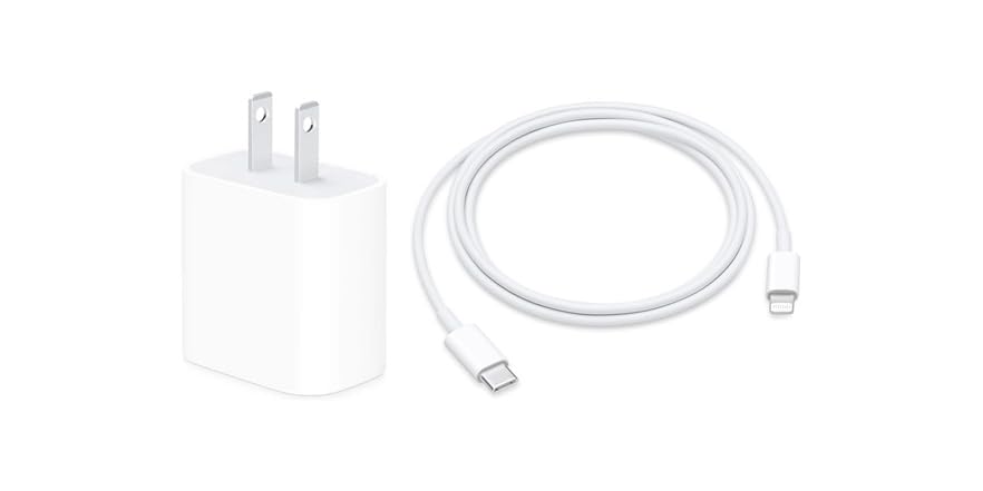 2 Piece High Speed Apple Charger & Cable