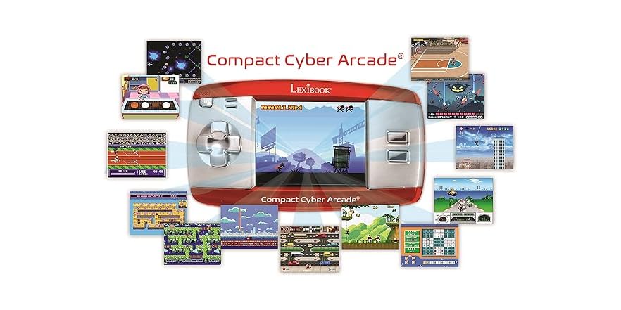 LEXiBOOK Cyber Arcade Gaming Console