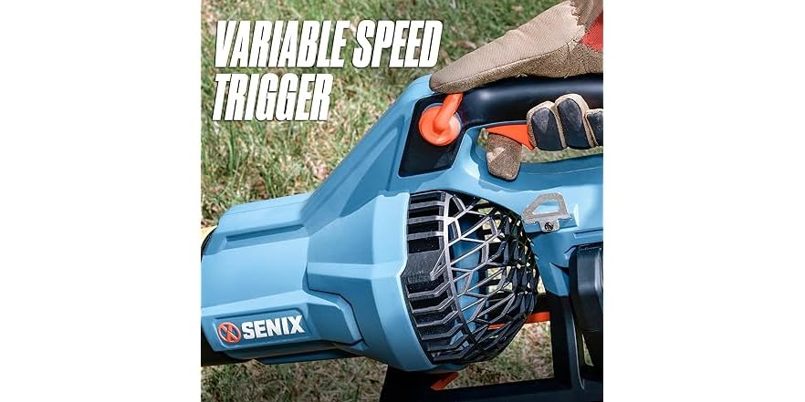 SENIX X6 60 Volt Max* Handheld Cordless Leaf Blower