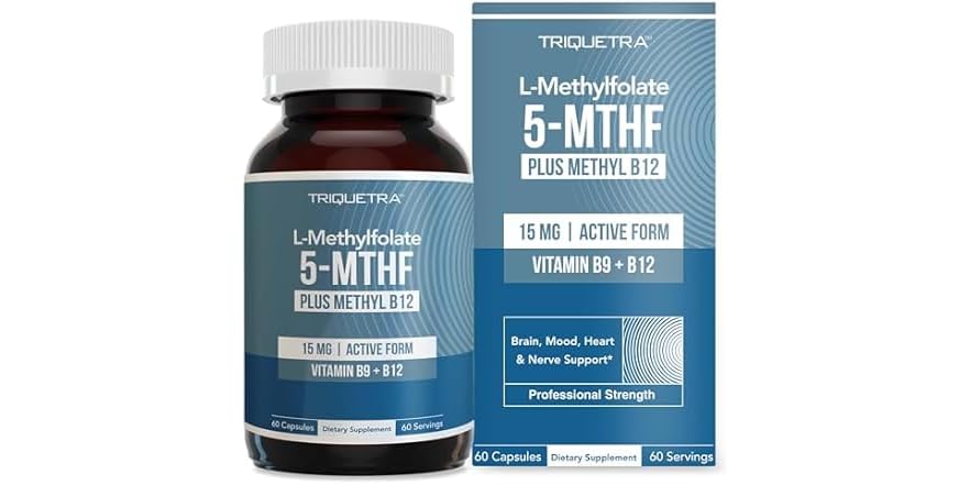 L Methyl Folate Complex 60ct