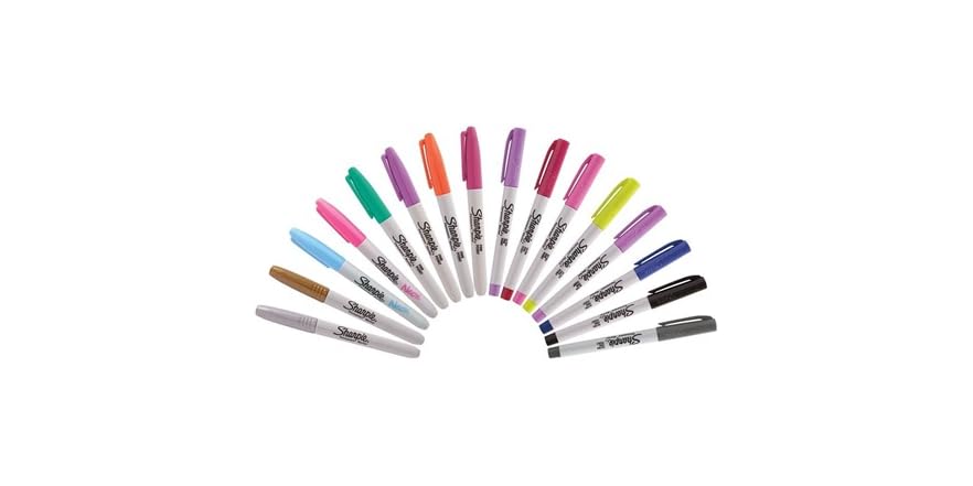 Sharpie Permanent Marker, Multi Color (Set of 24)