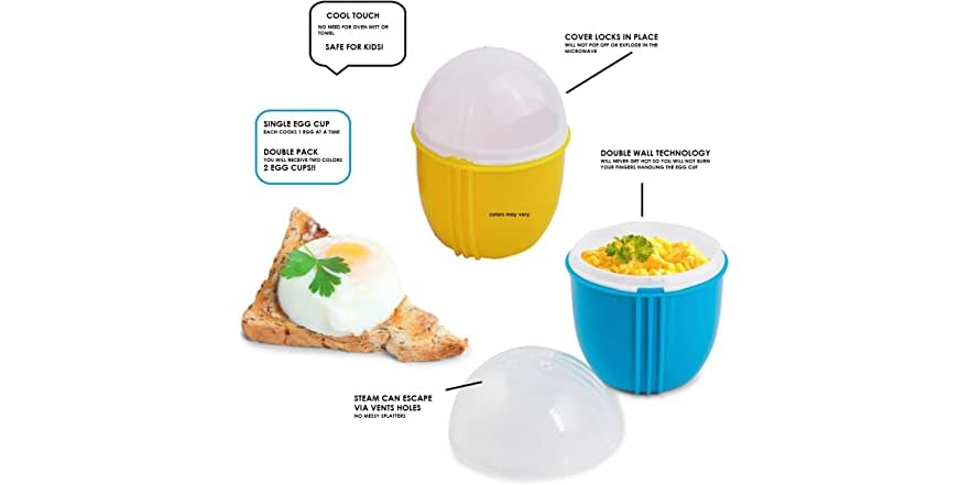 Zap Chef Microwave Egg Cooker Set