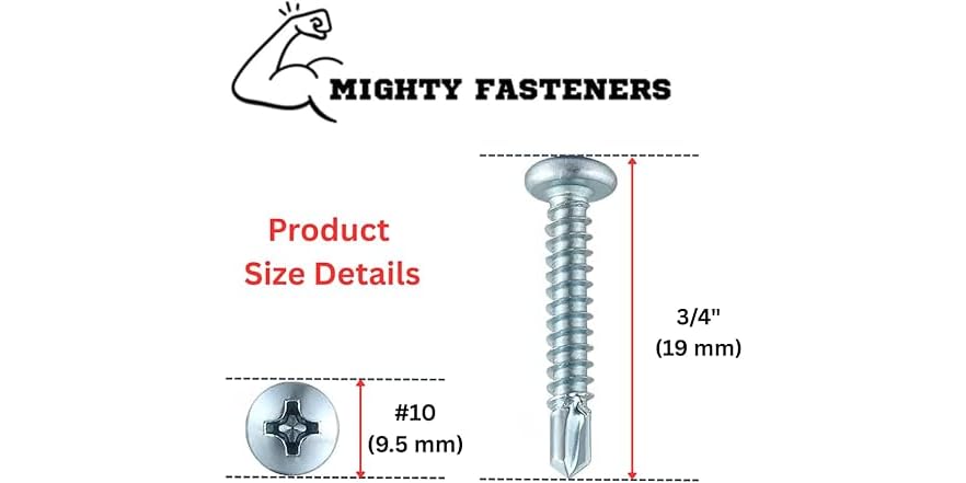 Self-Drilling Screws- Phil Pan Head