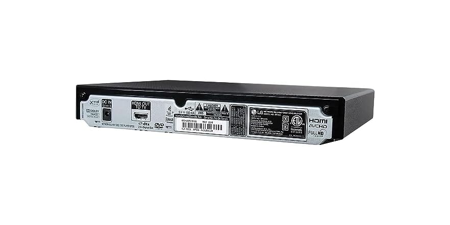 LG BP350 Blu-Ray Player w/Streaming Services & Built-in Wi-Fi