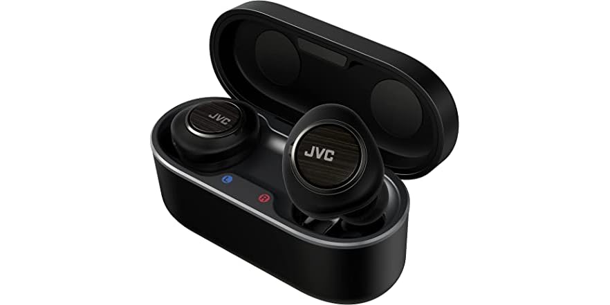 JVC Wood Carbon Driver (11mm) ANC Earbuds