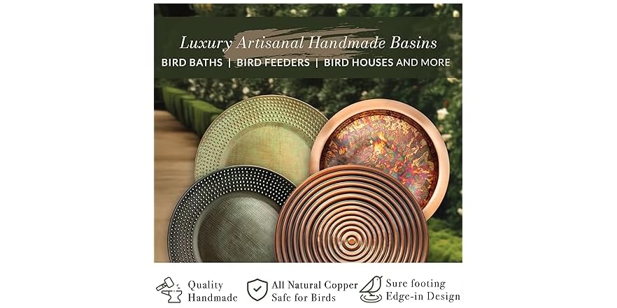 Good Directions 20” Rust Bird Bath with Stand