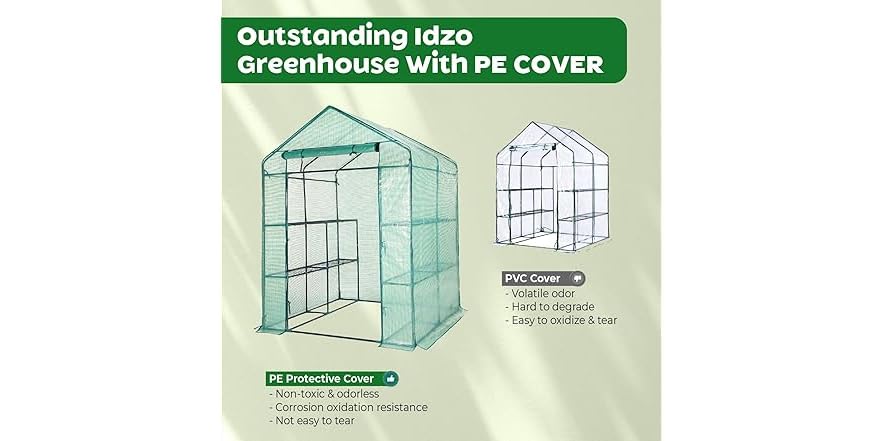 IDZO Walk in Greenhouse
