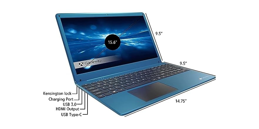Gateway 15.6" Ultra Slim Notebook