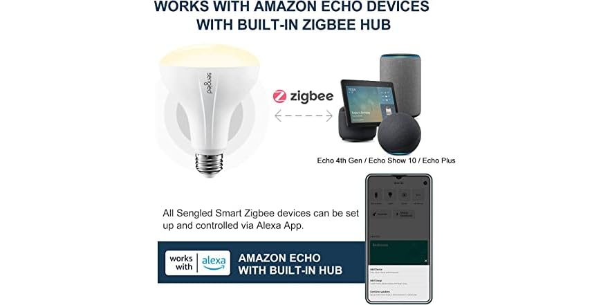 Sengled Sengled Smart Bulb, Zigbee Hub Required,