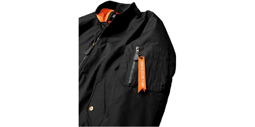 Mens Heavyweight Flight Bomber Jacket (Open Box)