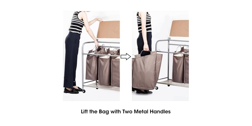 Multifunctional Laundry Cart