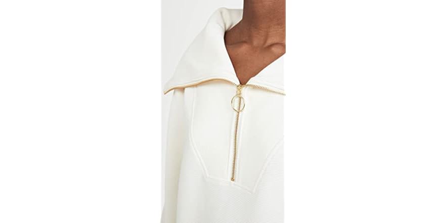 Varley Women's Vine Half Zip, Ivory, W