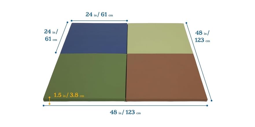 ECR4Kids SoftZone Play Patch Activity Mat