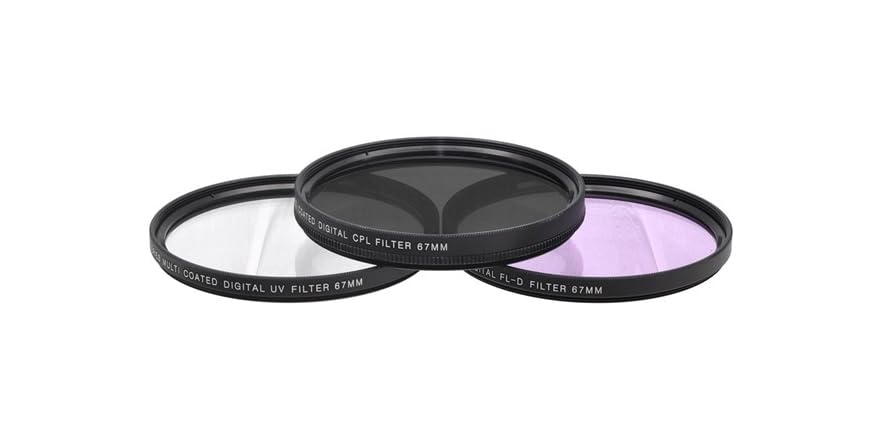 Xit 67mm 3-Piece Filter Kit