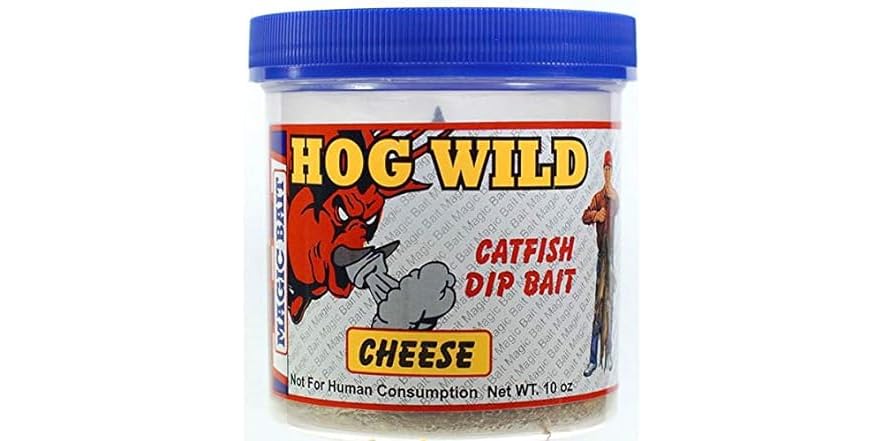 Catfish Dip Bait Cheese, 10 oz Jar