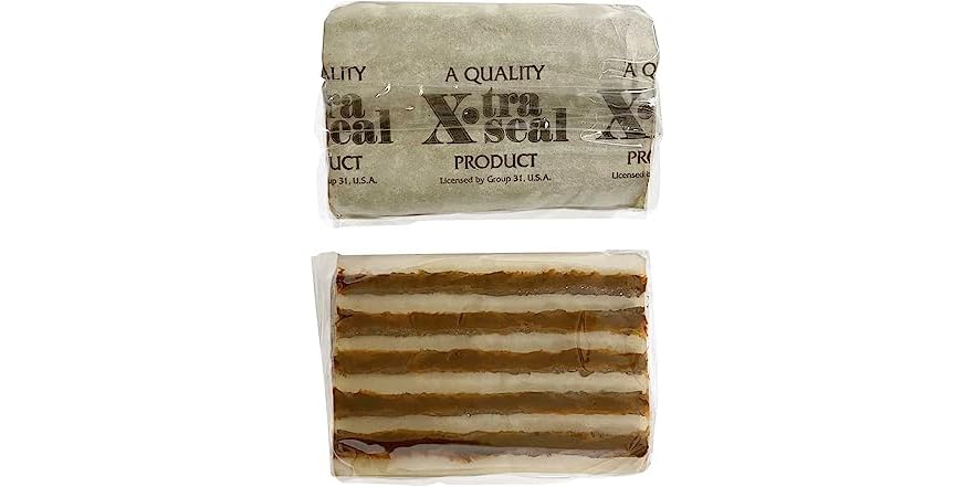 Plug-Insert-Seal 4" Fat, Brown Box of 50